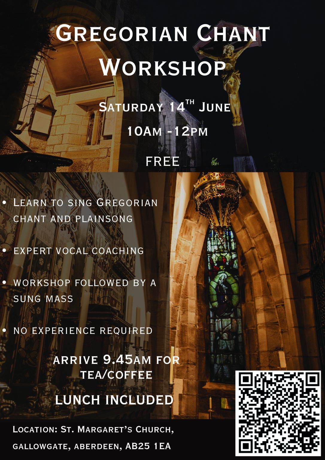 Gregorian Chant Workshop – St Margaret of Scotland