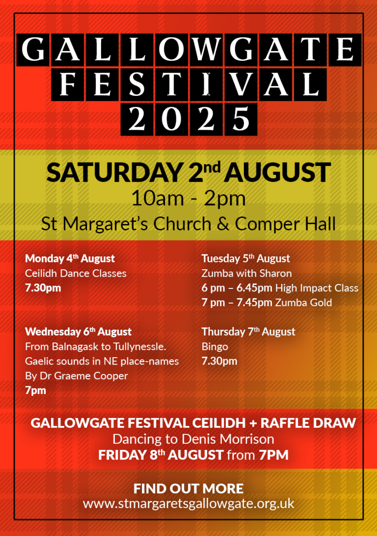 2025 Gallowgate Festival – St Margaret of Scotland